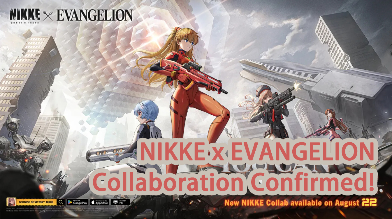 NIKKE x EVANGELION Collaboration Confirmed! Three classic characters ...