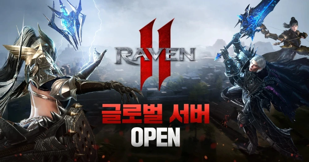 Age-Restricted MMORPG "RAVEN 2" Online with Korean Version Sync and New ...