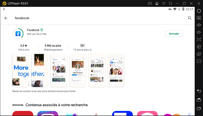 Télécharger l'app Facebook sur PC (Émulateur) - LDPlayer