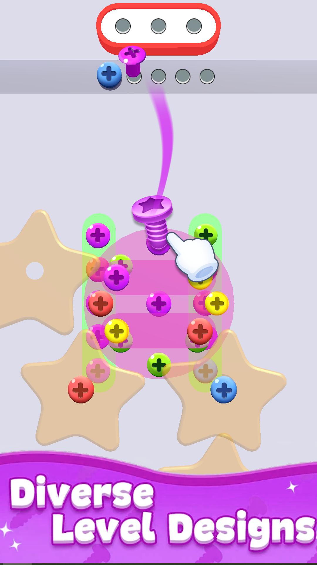 Unduh Nuts & Bolts Screw Jam Puzzle di PC (Emulator) - LDPlayer