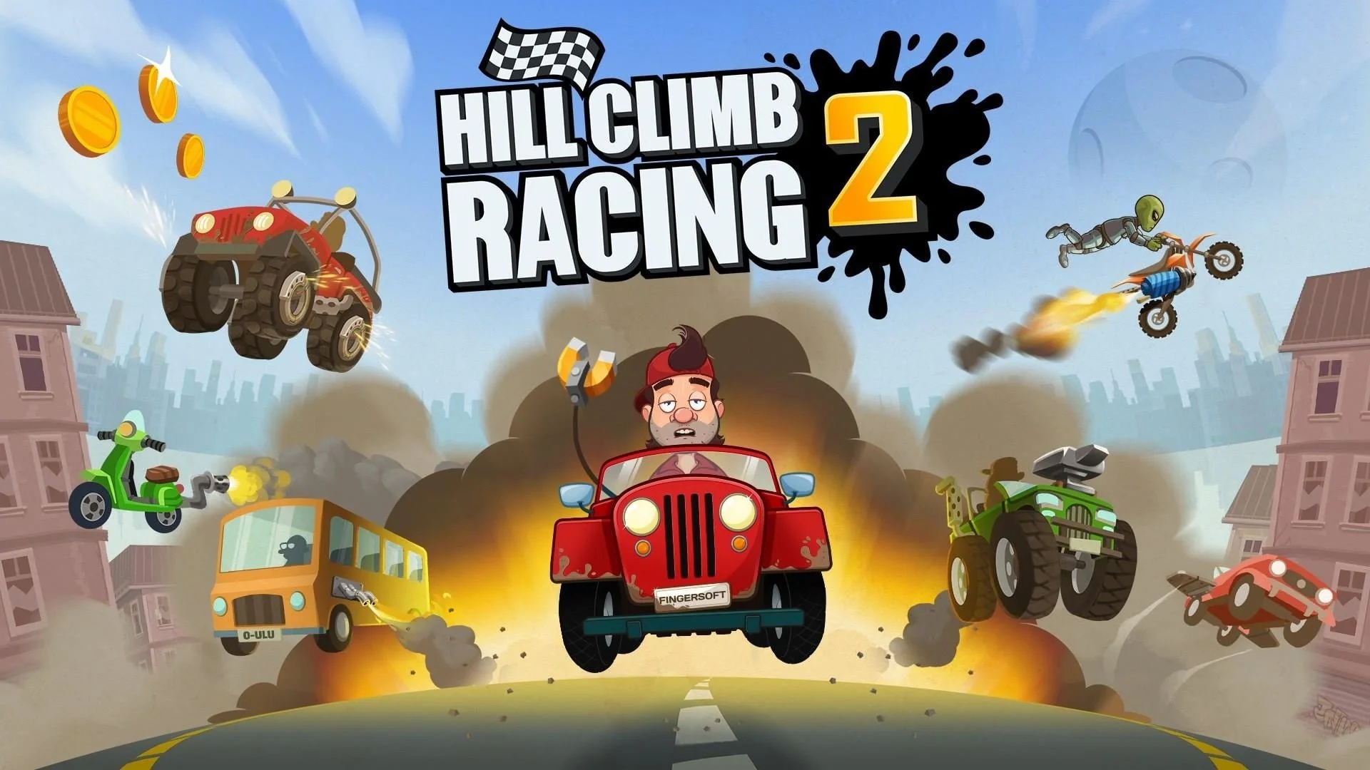 Download and Play Hill Climb Racing 2 on PC (Emulator)