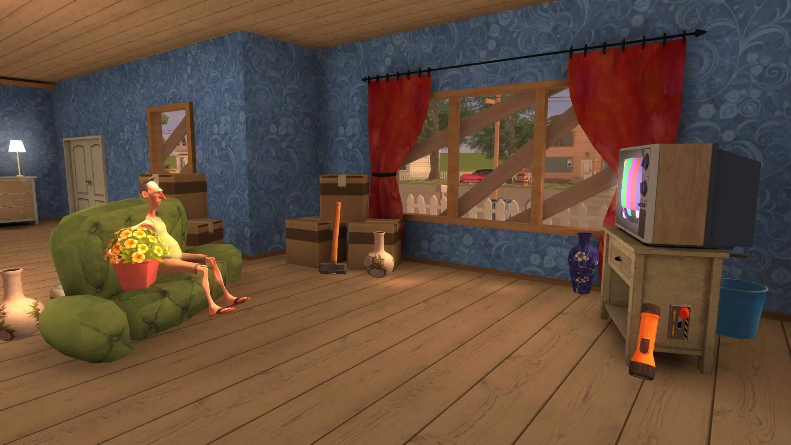 Download and Play Angry Neighbor on PC (Emulator)