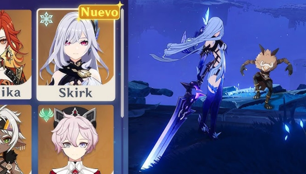 Optimiza a Skirk: Guía definitiva de armas y builds – Genshin Impact