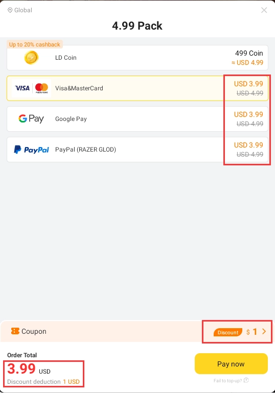 LDGame July Login Surprise - Grab Coupons Up to 30% OFF!
