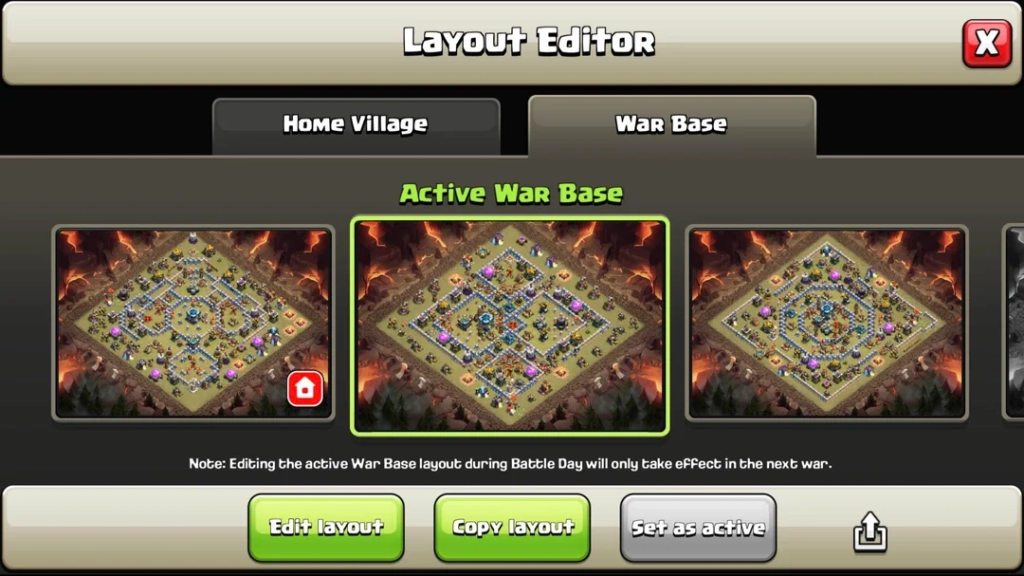 Clash of Clans Best TH18 Base 2025: Top War, Legend League & Farming ...