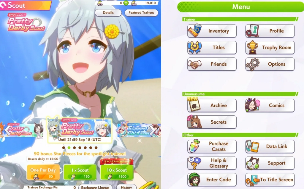 Guía Definitiva para Seiun Sky (Reeling in the Big One) en Umamusume