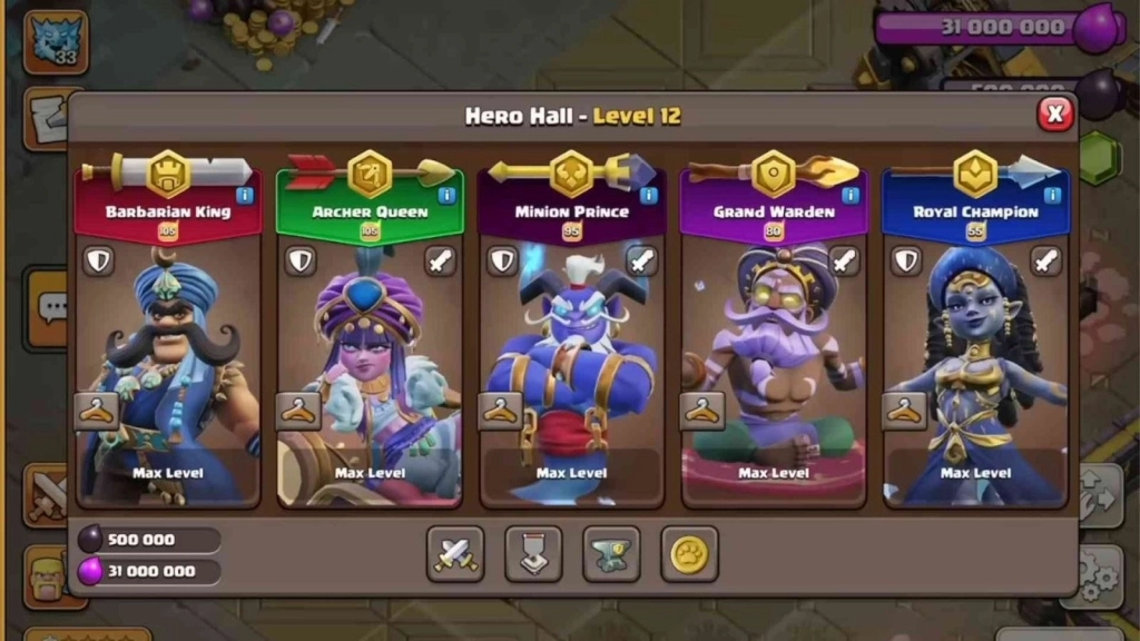 Clash of Clans January 2026 Season Theme & Hero Skins Overview
