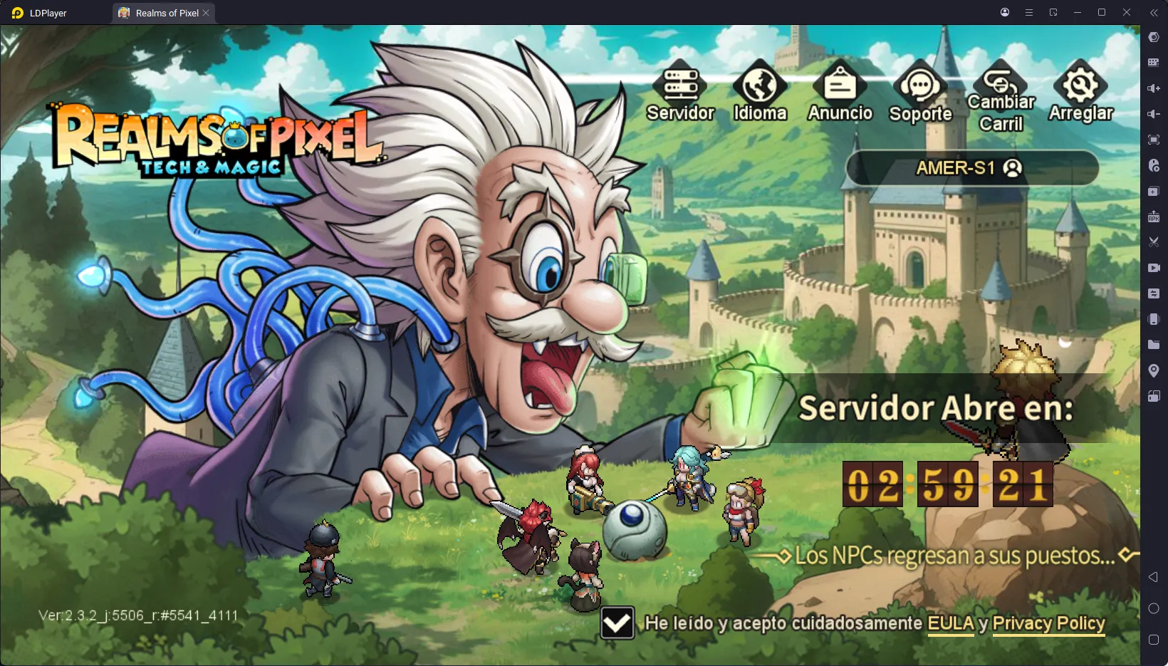 Tutorial | Descargar y jugar Realms of Pixel en PC con LDPlayer