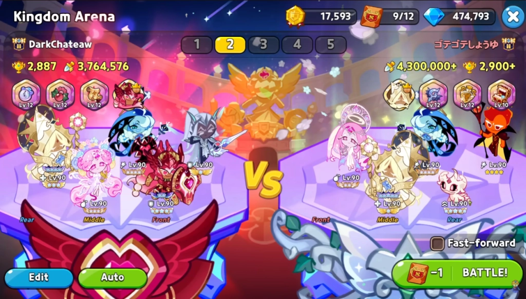 CRK：Hollyberry Cookie Awakened Team Build in Meta Arena