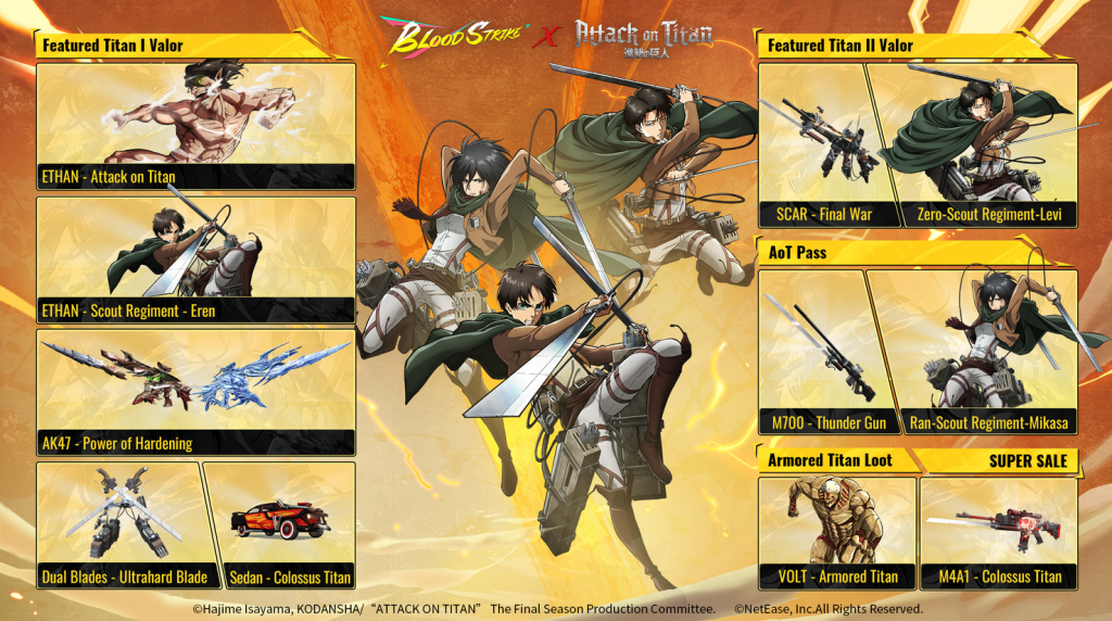 Blood Strike x Attack On Tittan — Lo que trae esta colaboración