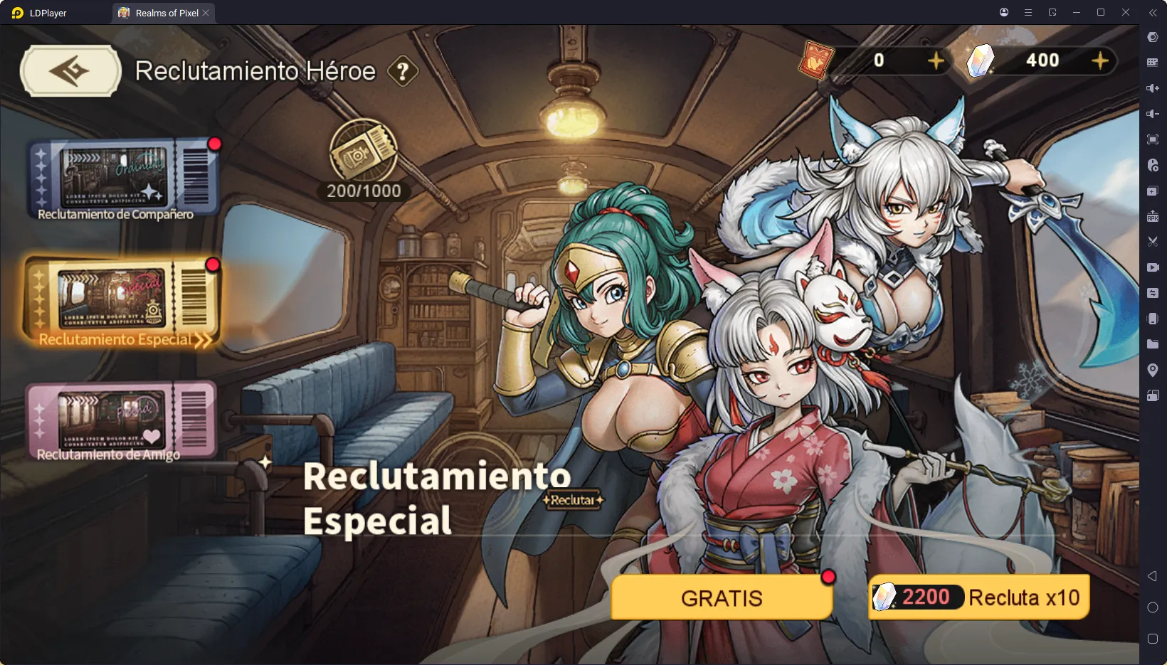 Tutorial | Descargar y jugar Realms of Pixel en PC con LDPlayer