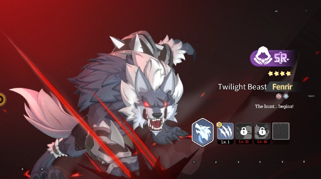 Dragon Traveler Fenrir Build