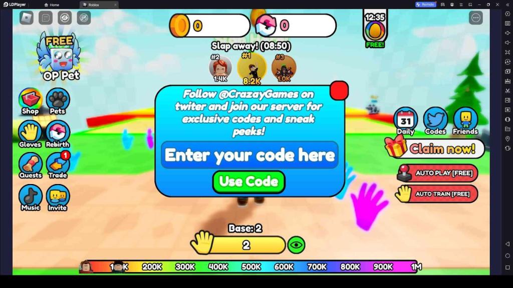 Roblox Slap a Friend Codes: Ultimate Slapping Power - March 2025