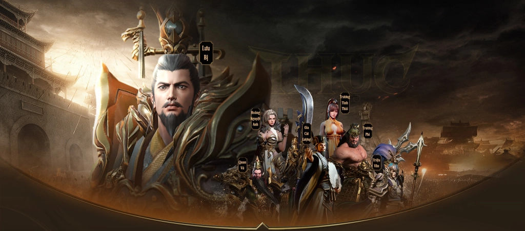 Tam Quốc Legend VTC: Bảng xếp hạng tướng / Tier list