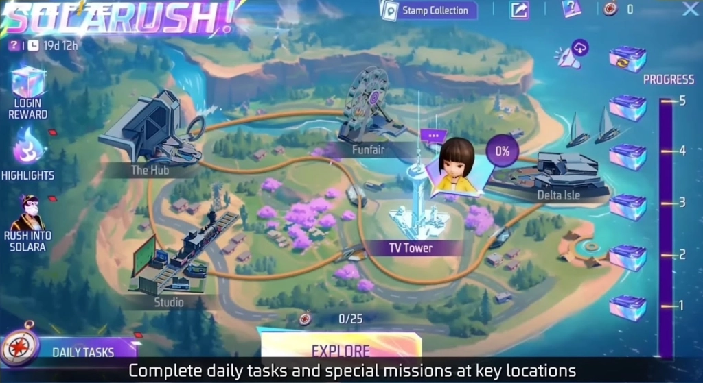 Free Fire OB49 Solarush Event Guide: Fast Reward Farming & Top Solara ...