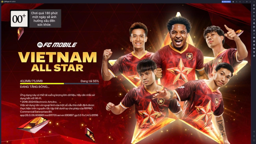 Cách cài phím và sử dụng tay cầm cho FC Mobile VN trên PC