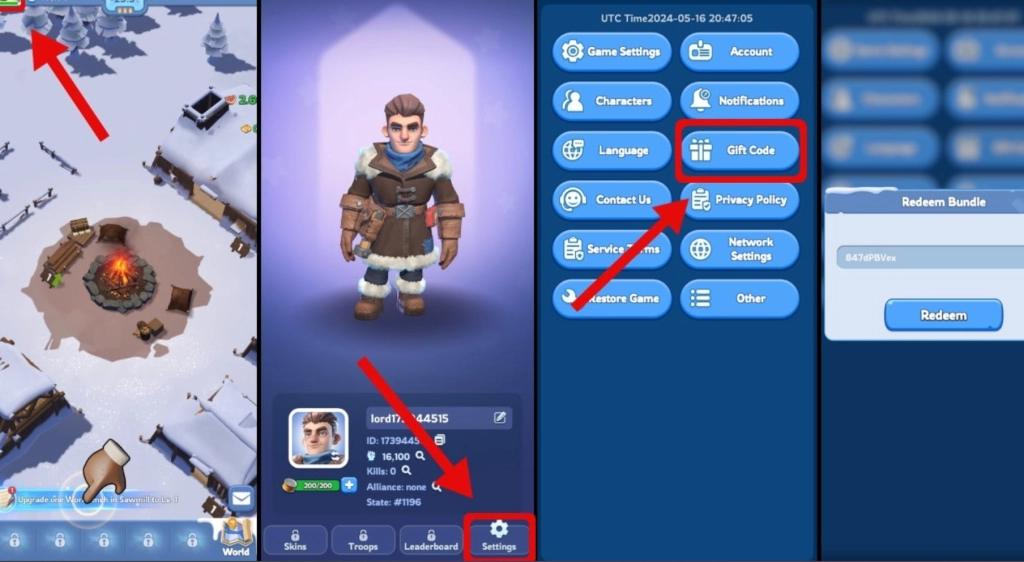 Whiteout Survival — ¡Códigos de regalo nuevos!