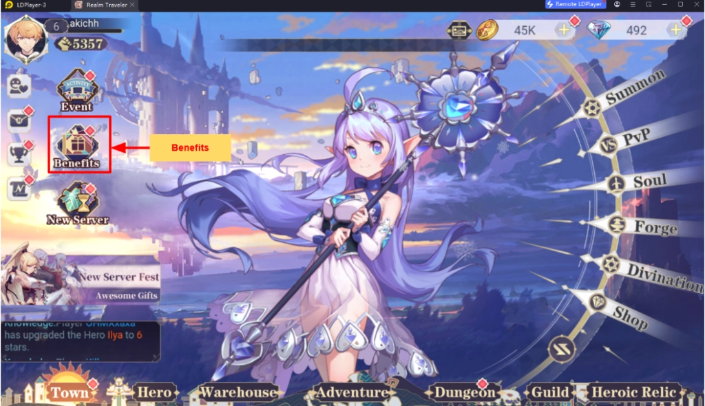 Realm Traveler แจกโค้ด Giftcode อัปเดตเรื่อยๆ ไอเทมเพียบ!! พร้อมวิธีกรอก